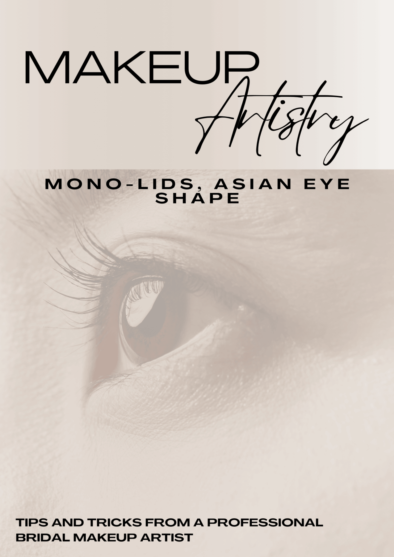 Monolid Eye Shape | Stacey Evans Hair and Makeup